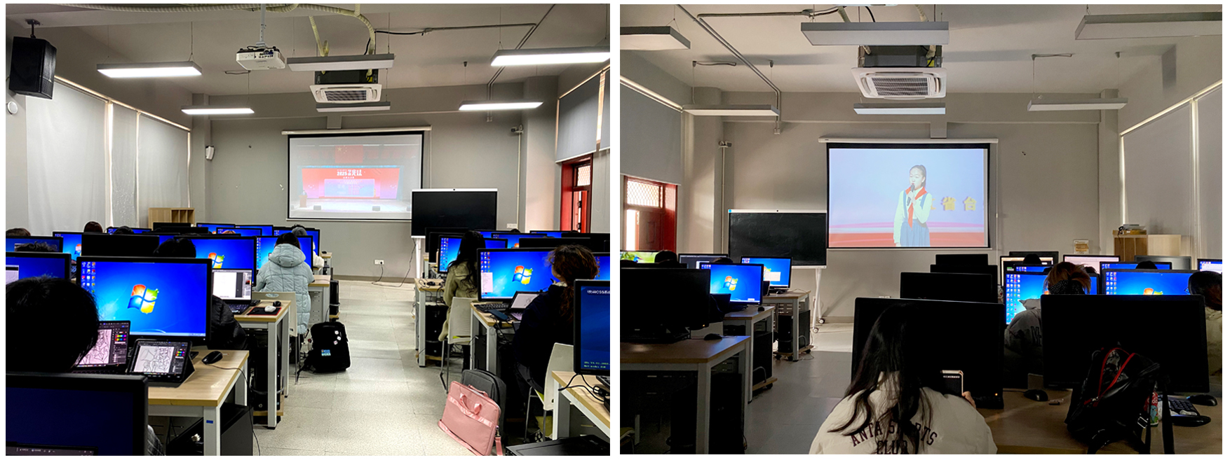 艺术设计学院举行国家宪法日教育系统“宪法晨读”活动-南京财经大学艺术设计学院